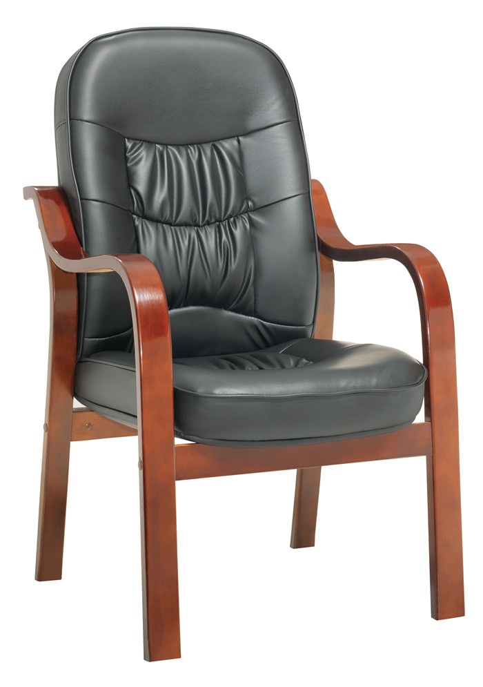 wooden frame office chair