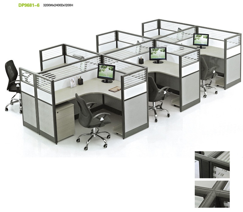 New modular easy assembling design office partition